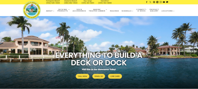 Our New Website is Live! | Keys Deck and Dock Supply